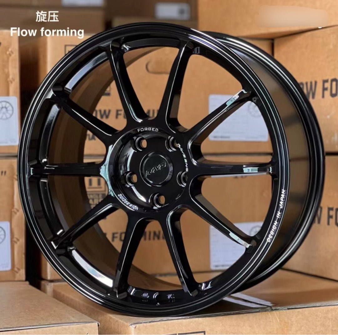 18” RAYS ZE40 DESIGN Flowforming Rim 5x112 5x114.3, Car Accessories ...