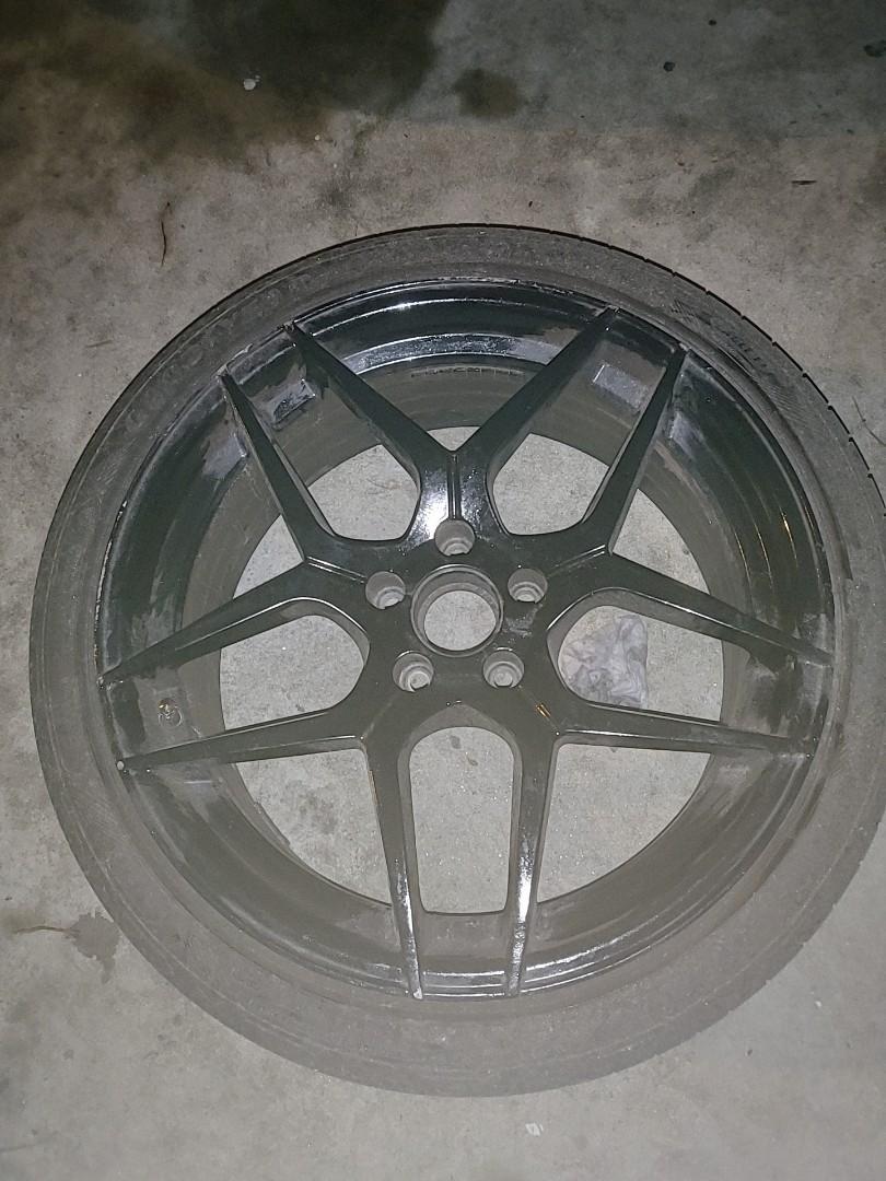 19inch RT Racing rims, Car Accessories, Tyres & Rims on Carousell