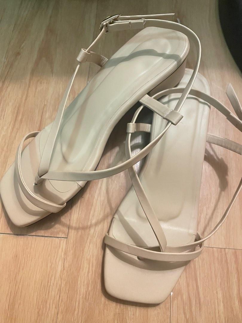 1 inch BLOCK HEELS size 6-6.5, Women's Fashion, Footwear, Flats ...