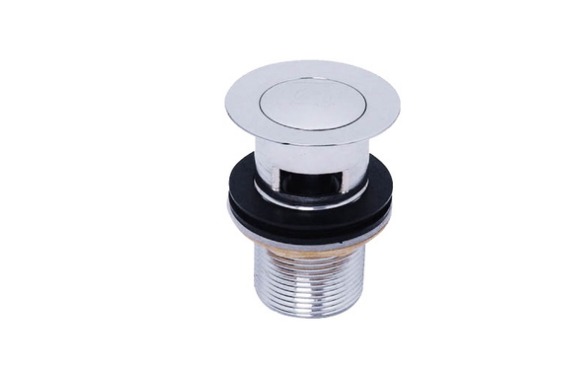 2918) Basin Waste Sink Tap Push Button Pop Up Plug Slotted Modern Click ... 2918) Basin Waste Sink Tap Push Button Pop Up Plug Slotted Modern Click ...