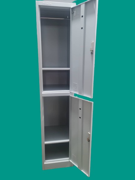 2 doors locker steel, Furniture & Home Living, Furniture, Shelves ...