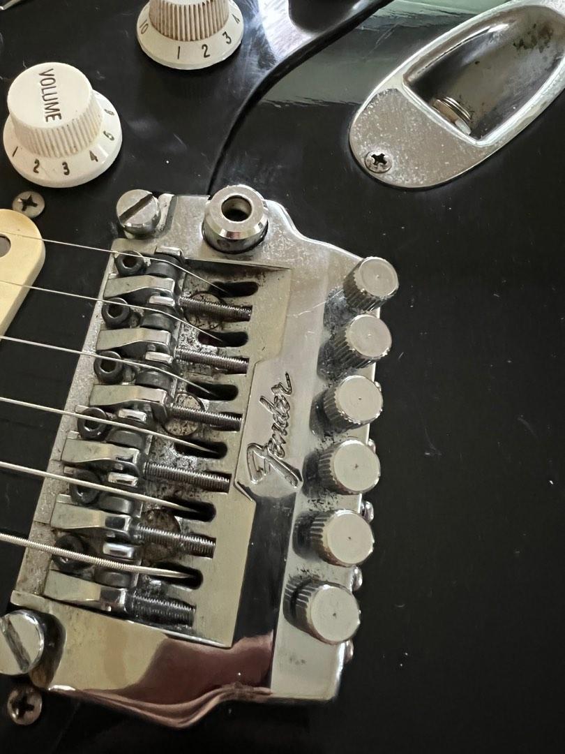 84-87 Made in Japan Squire Strat E series with Fender system 1 tremolo ...