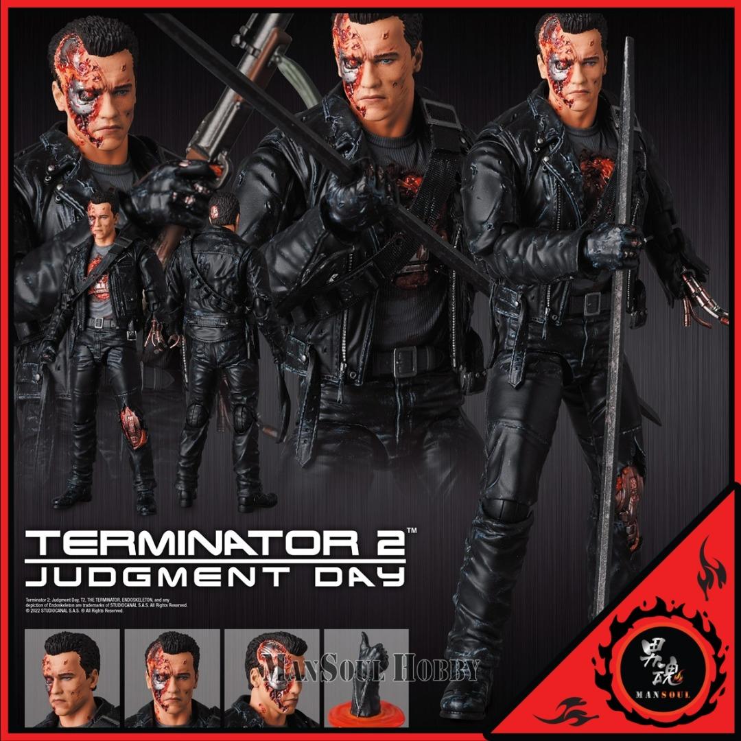 [日版 質保] 未來戰士 續集 MAFEX Terminator 2 Judgment Day T-800 Figure, 興趣及遊戲, 玩具 & 遊戲類 - Carousell