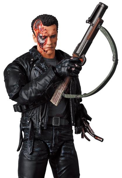 [日版 質保] 未來戰士 續集 MAFEX Terminator 2 Judgment Day T-800 Figure, 興趣及遊戲, 玩具 ...