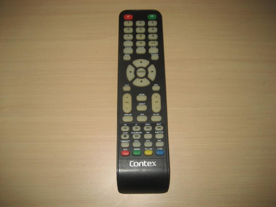 🌟🌟🌟 原裝《 Contex 》TV Remote 電視搖控 電視遙控 Remote Control 💯% Work 💥 可即場測試所有遙控 ...