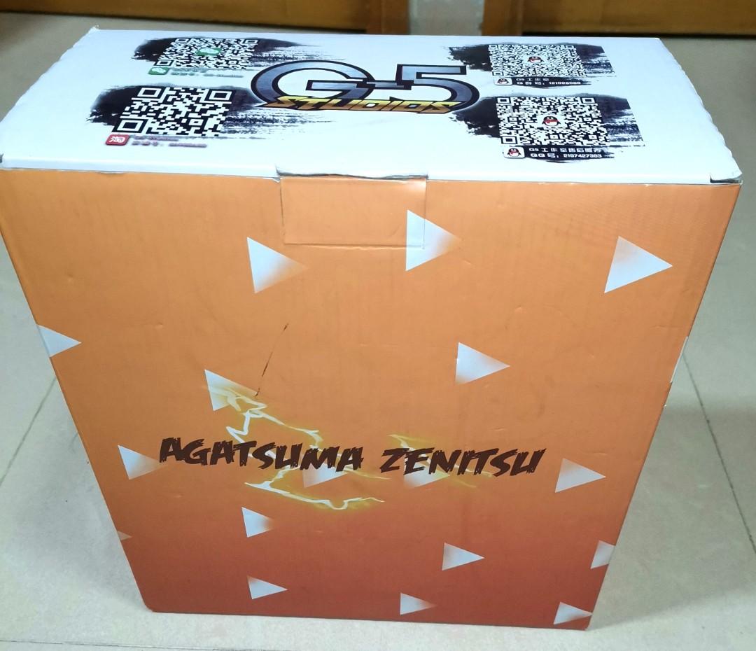 鬼滅之刃 我妻善逸 GK G5 Studio 戰損版 全新 只開盒檢查 (點擊賣家睇埋我其他貨品), 興趣及遊戲, 玩具 & 遊戲類 - Carousell