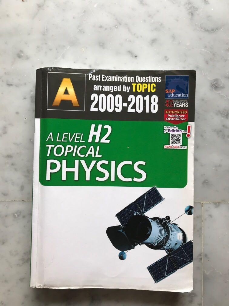 A level 10-year series H2 topical physics, Hobbies & Toys, Books ...