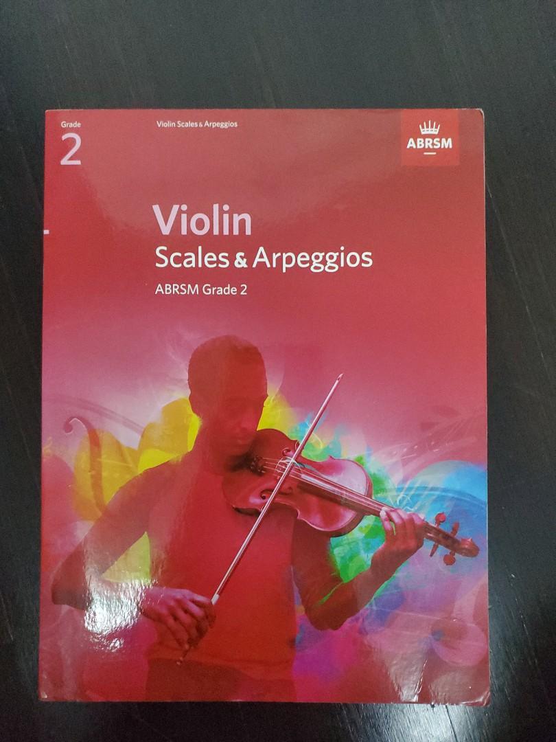 ABRSM Violin Scales & Arpeggios Grade 2, Hobbies & Toys, Books ...