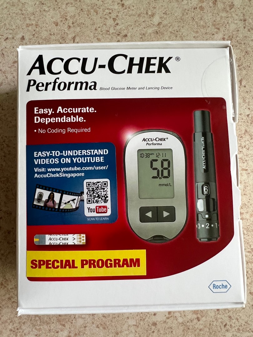 Accu-Chek performa, Health & Nutrition, Health Monitors & Weighing ...