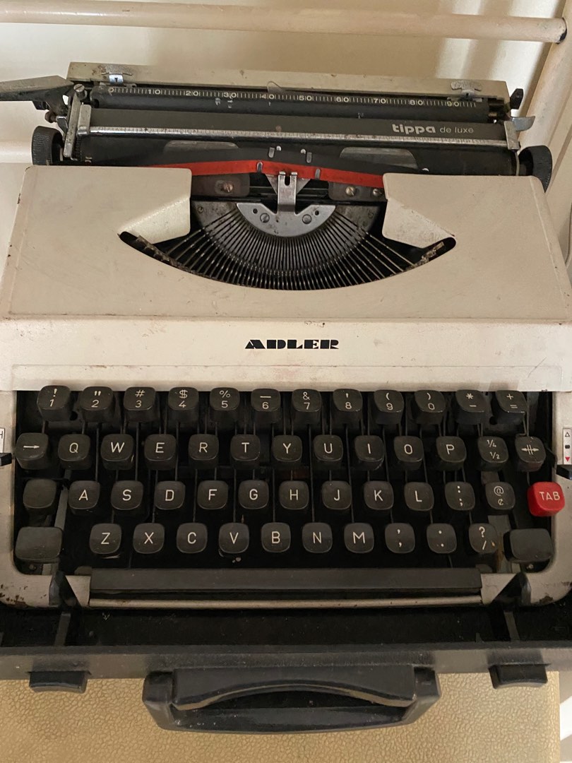Adler Typewritter, Hobbies & Toys, Collectibles & Memorabilia, Vintage ...