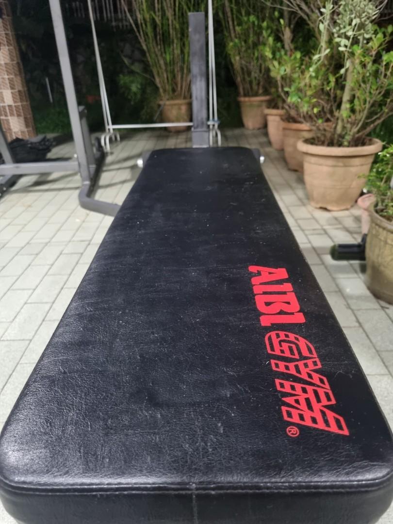 aibi flat bench, Sports Equipment, Exercise & Fitness, Weights ...