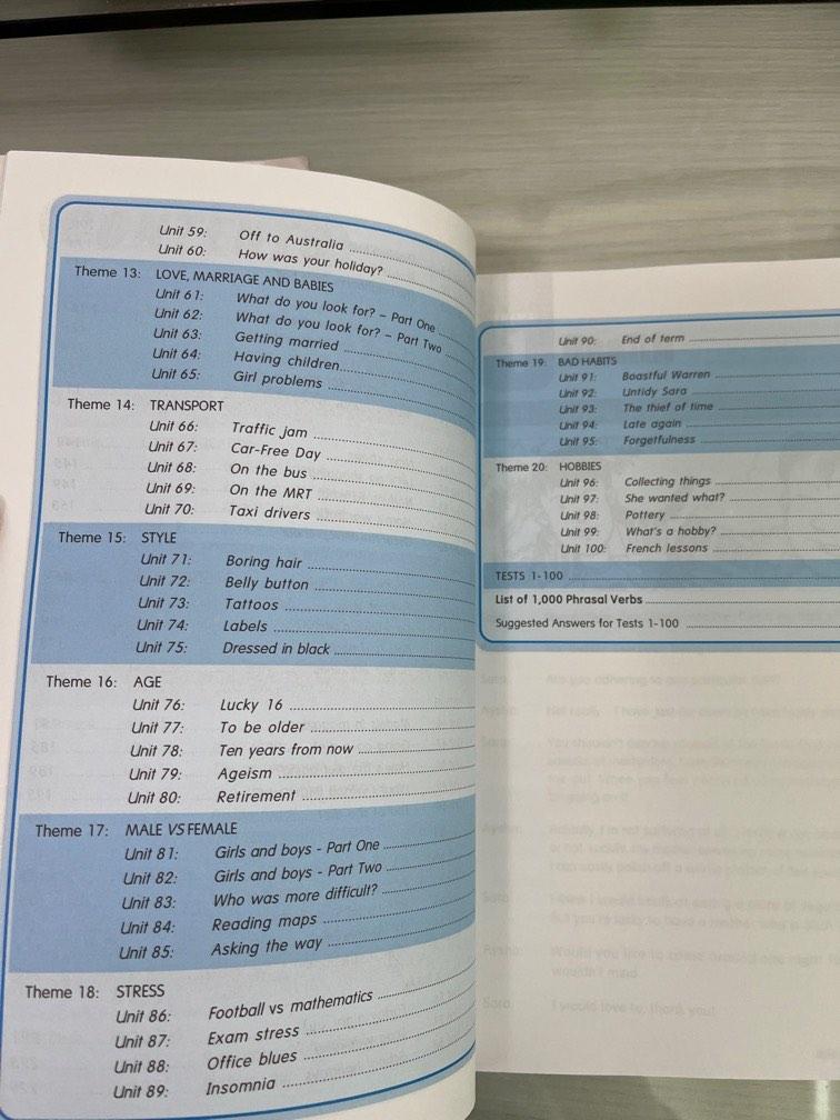 AL1 PSLE English 1000 Phrasal Verbs in Action, Hobbies & Toys, Books ...