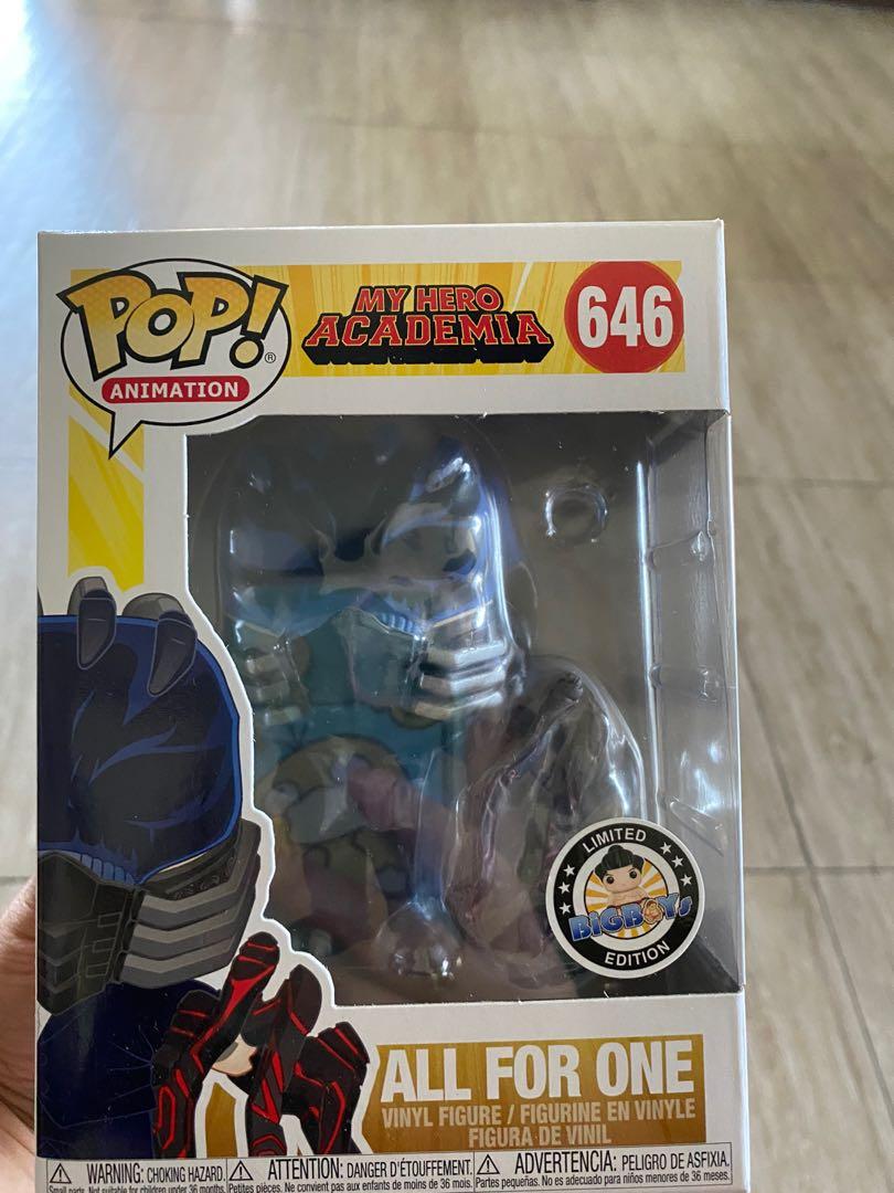 All for One MHA Funko Pop, Hobbies & Toys, Toys & Games on Carousell