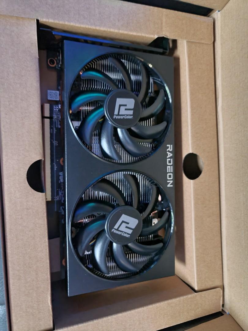 AMD Radeon RX 6600 XT PowerColor GPU, Computers & Tech, Parts ...