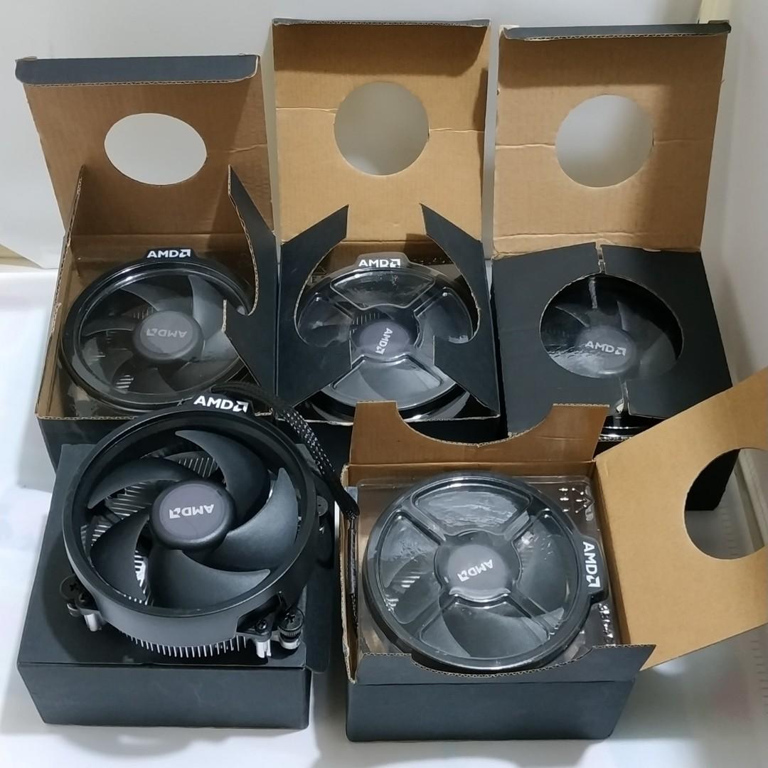AMD Ryzen AM4 Wraith Stealth Heatsink Fan CPU, Computers & Tech ...