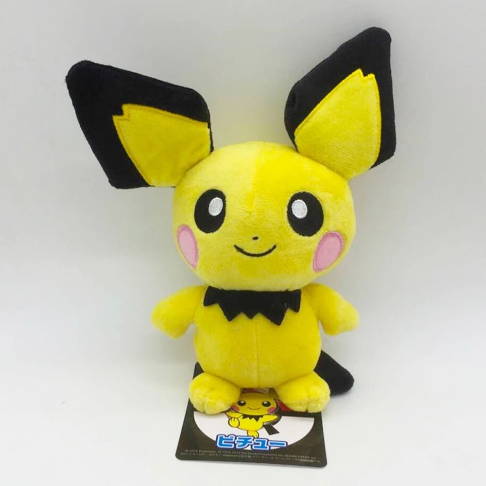 Anime Pokemon Plush Pikachu Pichu Soft Stuffed Dolls Kids Toys, Hobbies ...