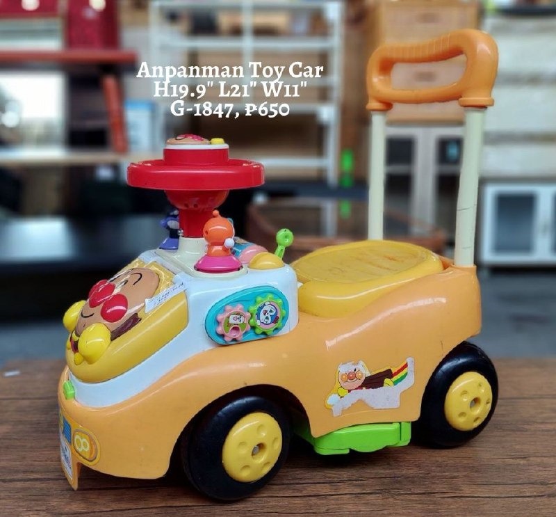 Anpanman Toy Car, Hobbies & Toys, Toys & Games on Carousell