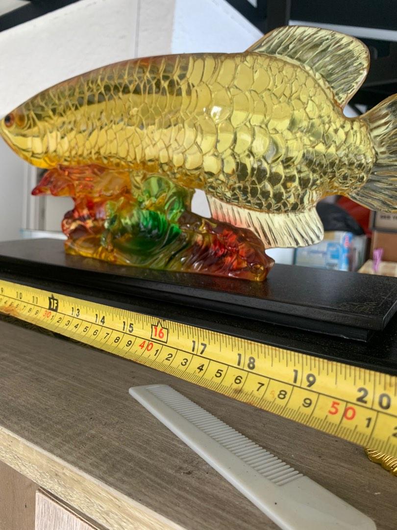 Antique Arowana display for good luck, Furniture & Home Living, Home ...