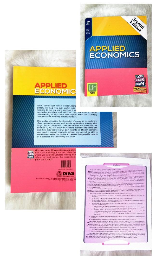 Applied Economics | Diwa Learning Town, Hobbies & Toys, Books ...