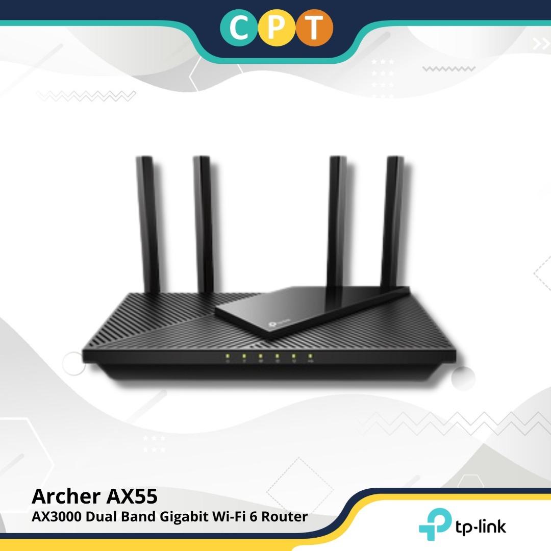 Archer AX55 AX3000 Dual Band Gigabit Wi-Fi 6 Router, Mobile Phones ...