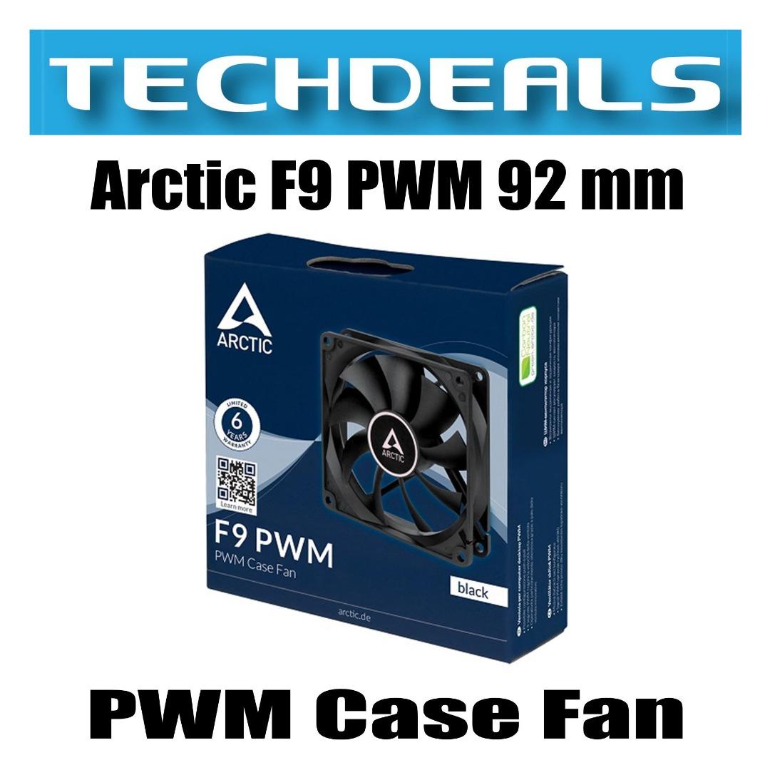 Arctic F9 PWM 92 mm PWM Case Fan, Computers & Tech, Parts & Accessories ...