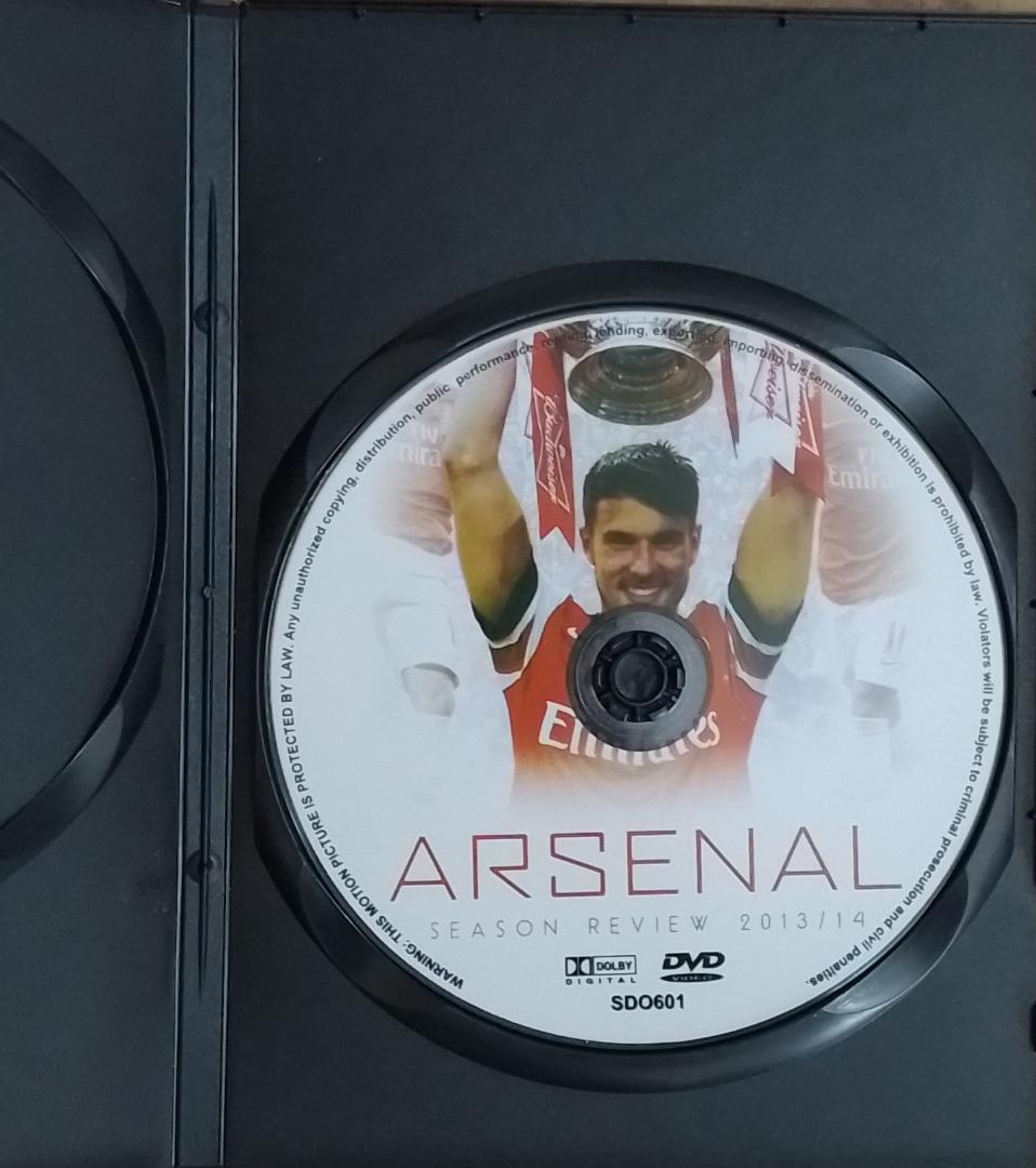 Arsenal Season Review 2013/2014 (DVD), Hobbies & Toys, Music & Media ...