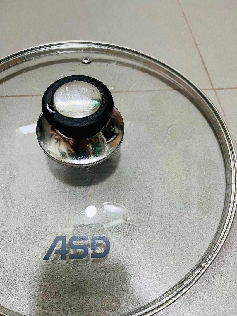 ASD Glass Lid Cover 28 Frying Wok Pan Slow Cooker, Furniture & Home ...