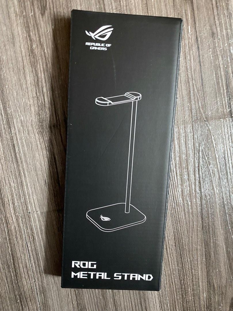 Asus 華碩 ROG Metal Stand 耳機架 耳機支架, 電腦＆科技, 桌上電腦 - Carousell