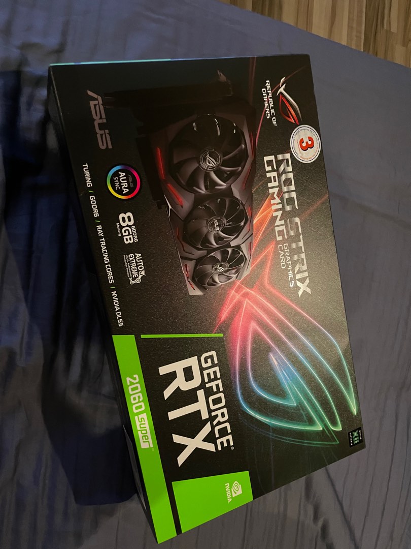 Asus ROG Strix RTX 2060 Super 8GB Gaming Triple Fan, Computers & Tech ...