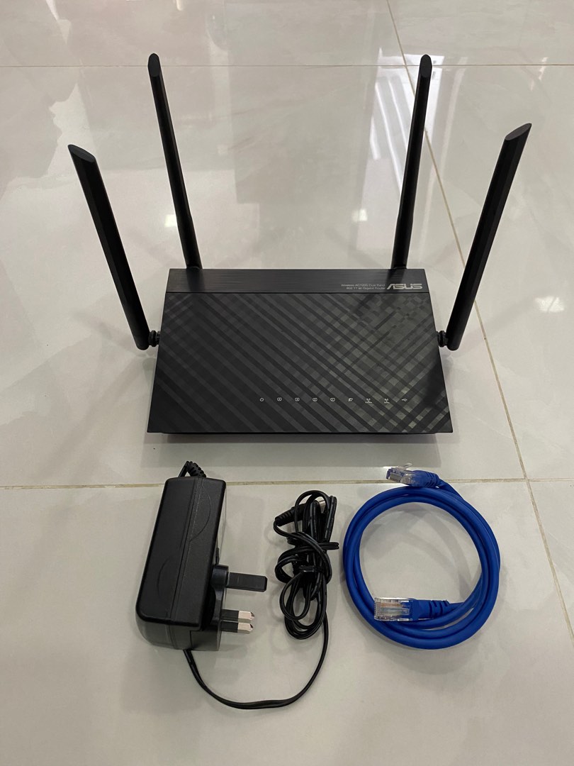 Asus Router AC1200, Computers & Tech, Parts & Accessories, Networking ...