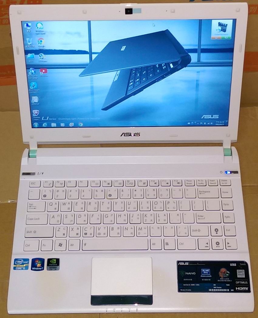 ASUS U36S i5-2450M G610M獨顯 薄型筆電, 電腦及科技產品, 電腦在旋轉拍賣