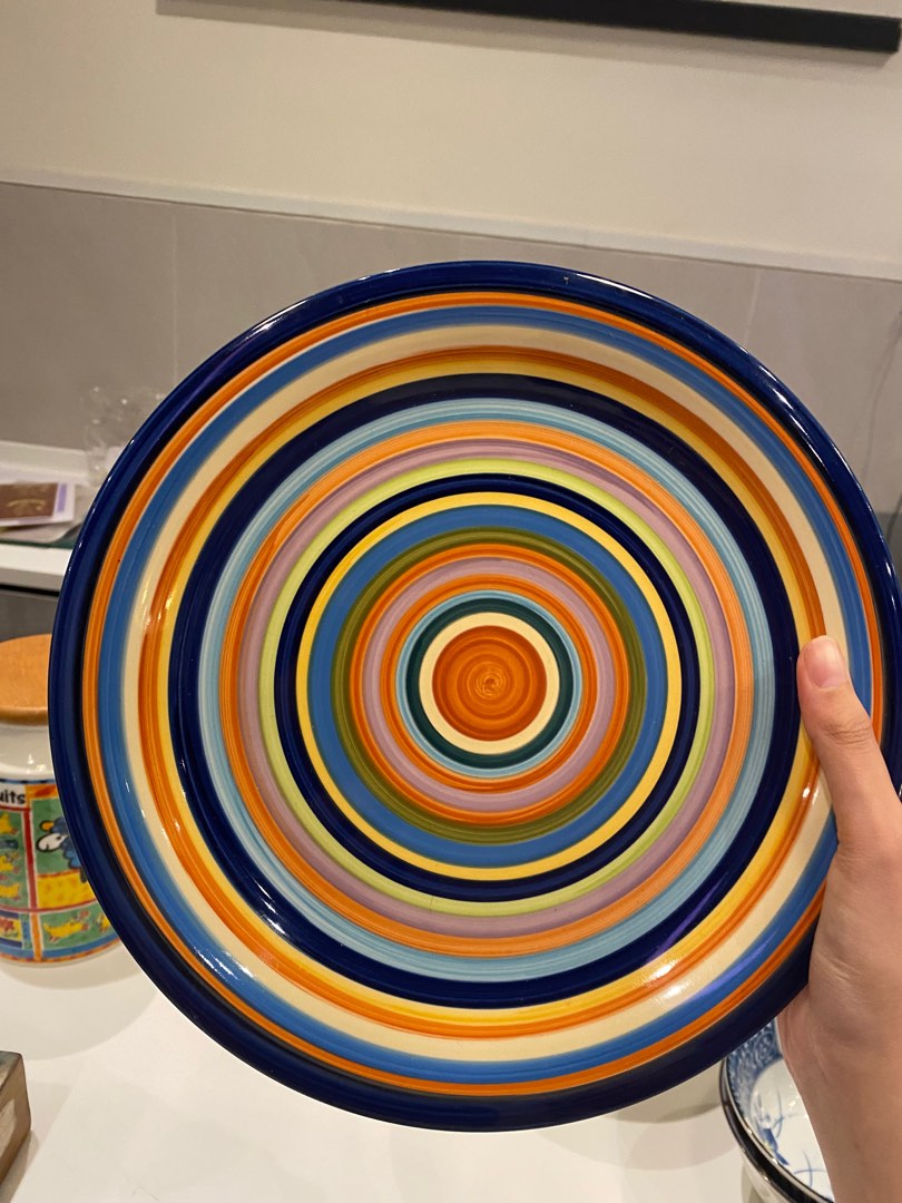Australian Colourful Plate, Furniture & Home Living, Kitchenware ...