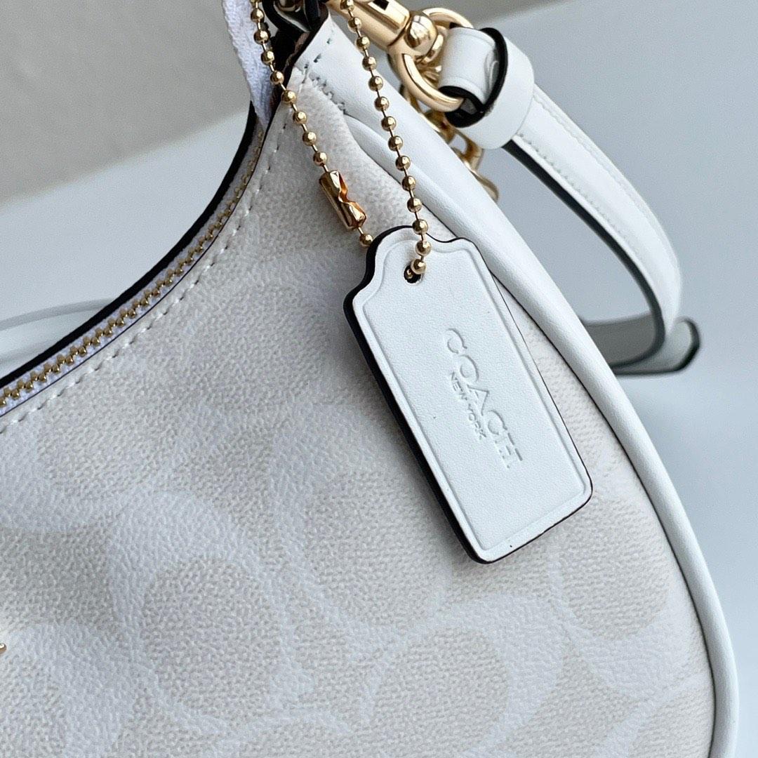 Authentic Coach CA548 Teri bag white monogram, Luxury, Bags & Wallets ...