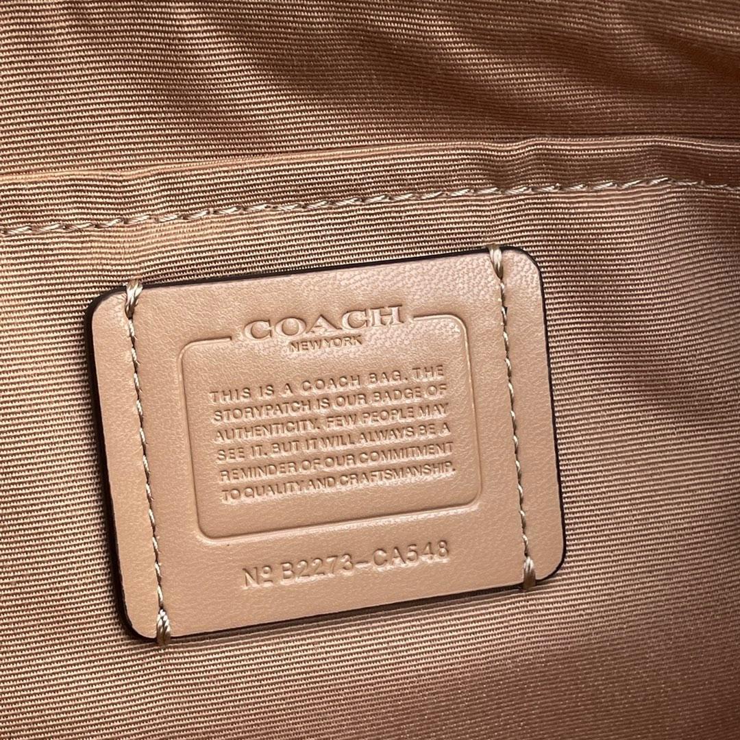 Authentic Coach CA548 Teri bag white monogram, Luxury, Bags & Wallets ...