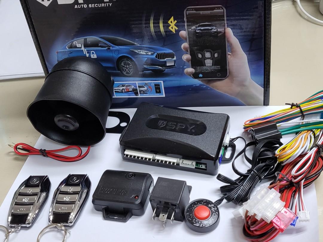 Auto Car Alarm System with Bluetooth Remote, Car Accessories ...