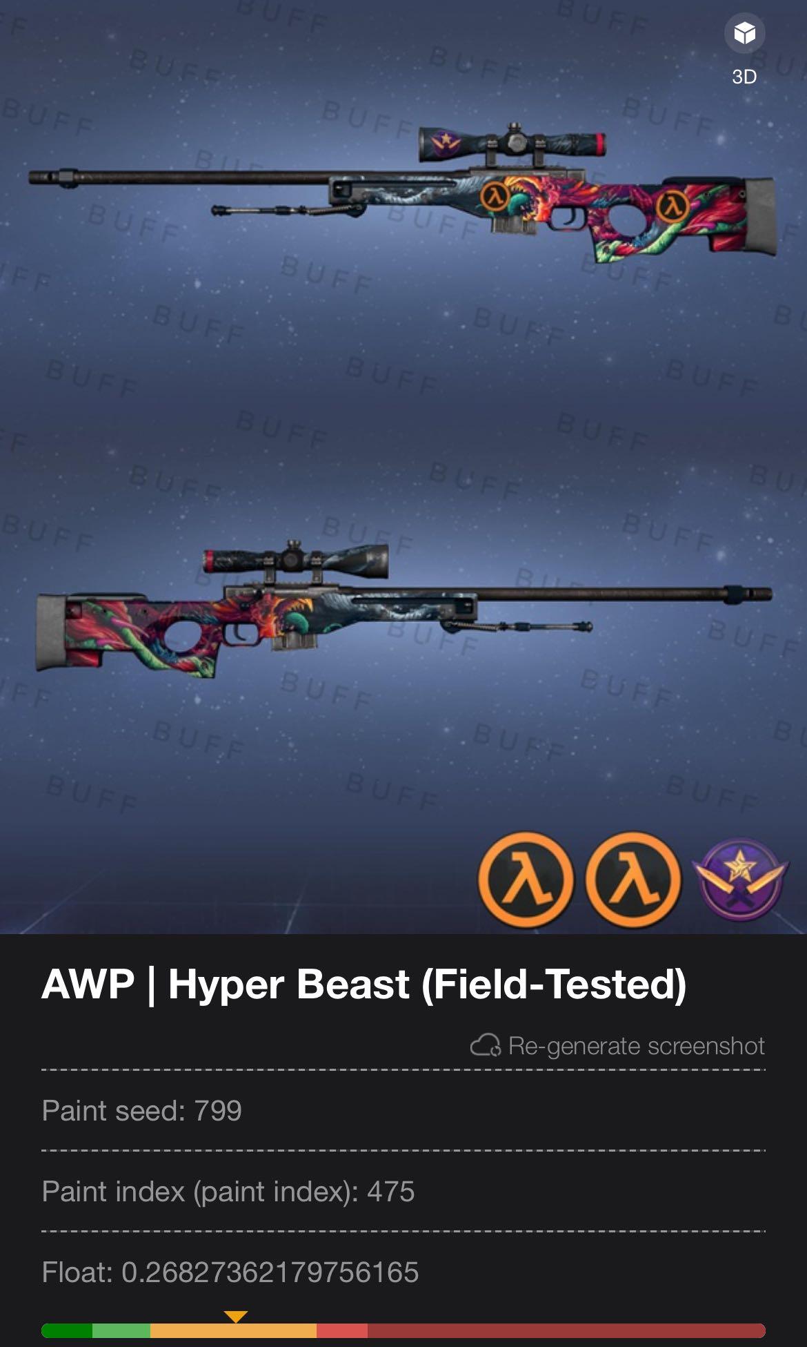 Awp Hyperbeast FT, Video Gaming, Gaming Accessories, In-Game Products ...