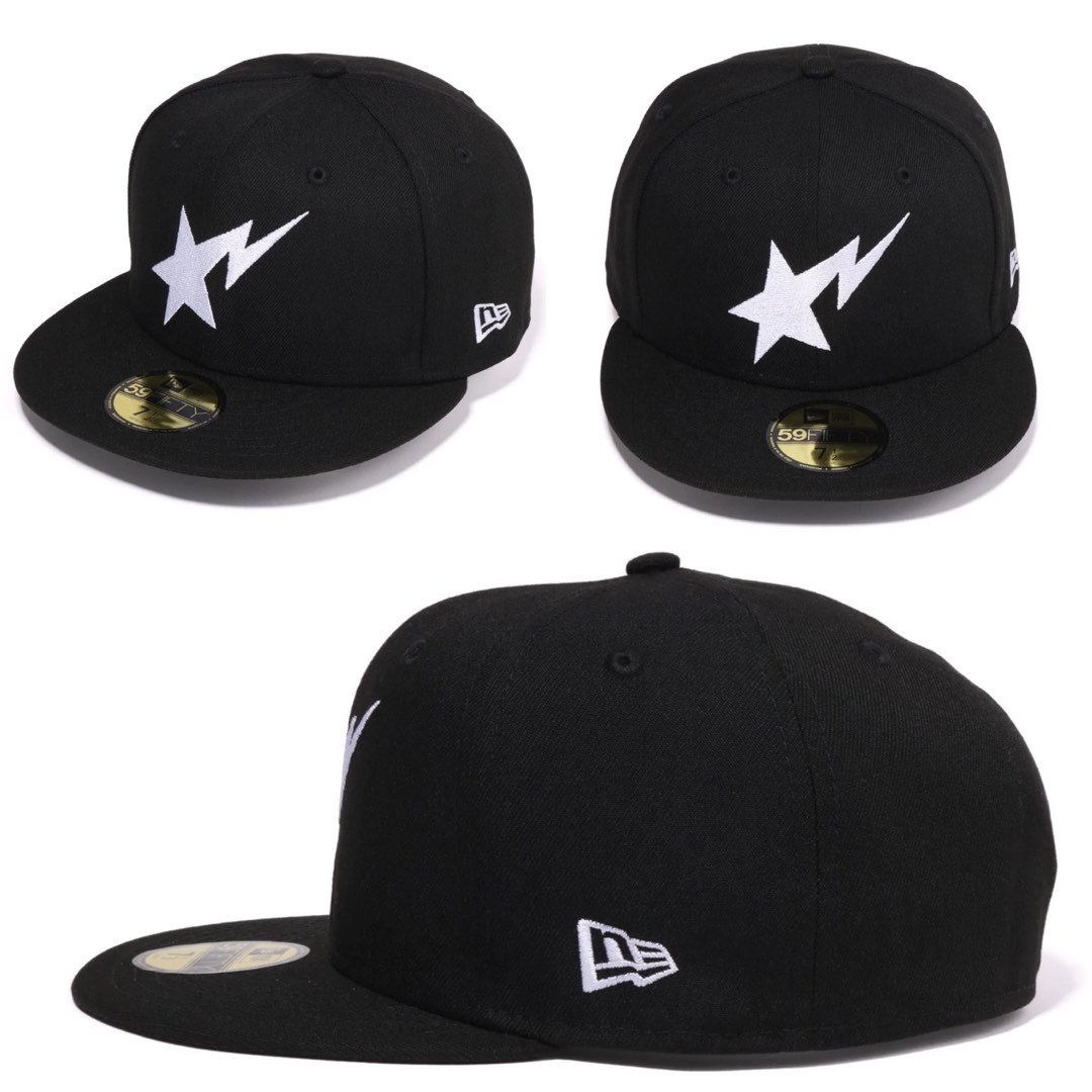 BAPE STA NEW ERA 59FIFTY CAP, Men's Fashion, Watches & Accessories ...