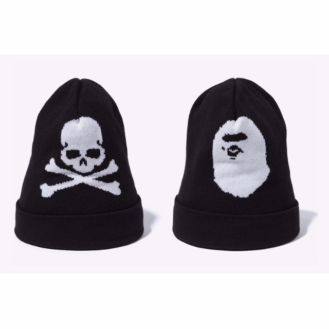 Bape X Mastermind Japan Knit Cap, Men's Fashion, Watches & Accessories ...