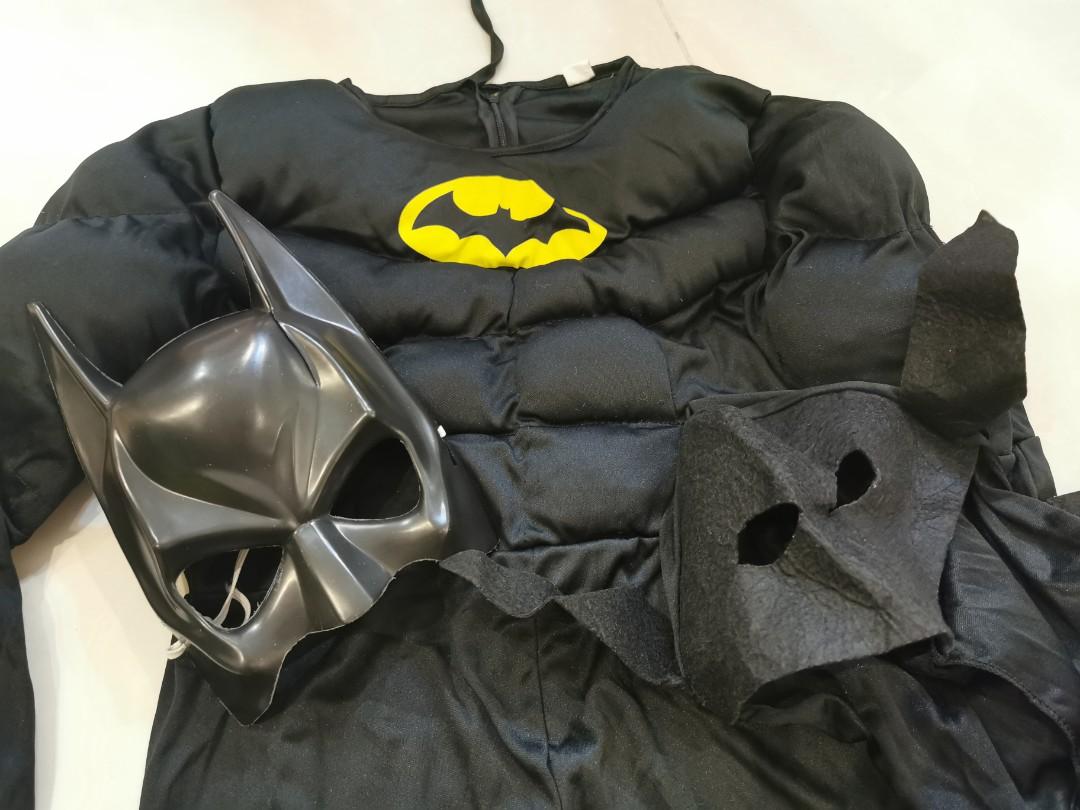 Batman Captain America Muscle PG mask costume capes suits, Hobbies ...