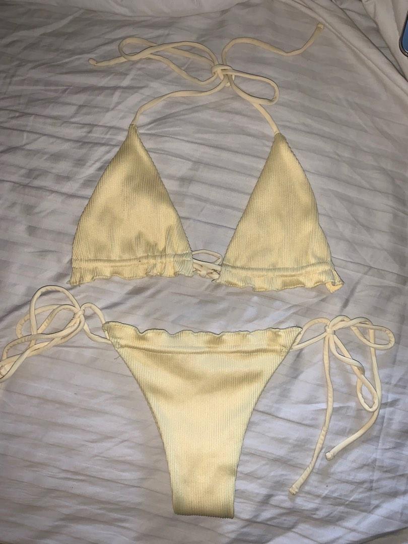 Bershka Bikini Set Womens Fashion Swimwear Bikinis And Swimsuits On Carousell