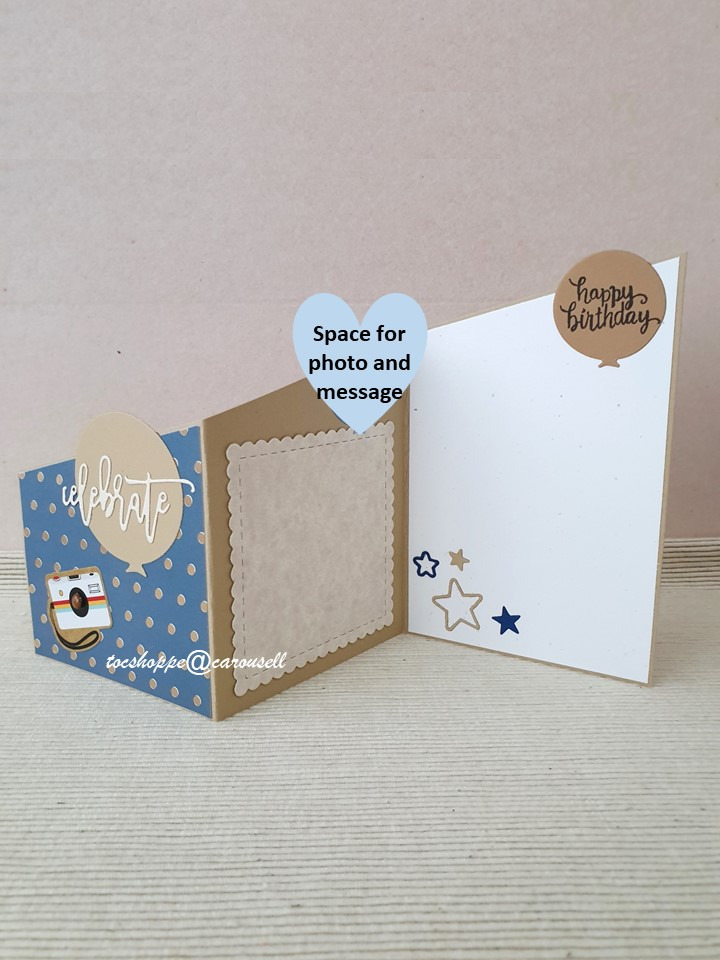 RESERVED Birthday Card, Trifold Card, Hobbies & Toys, Stationery ...