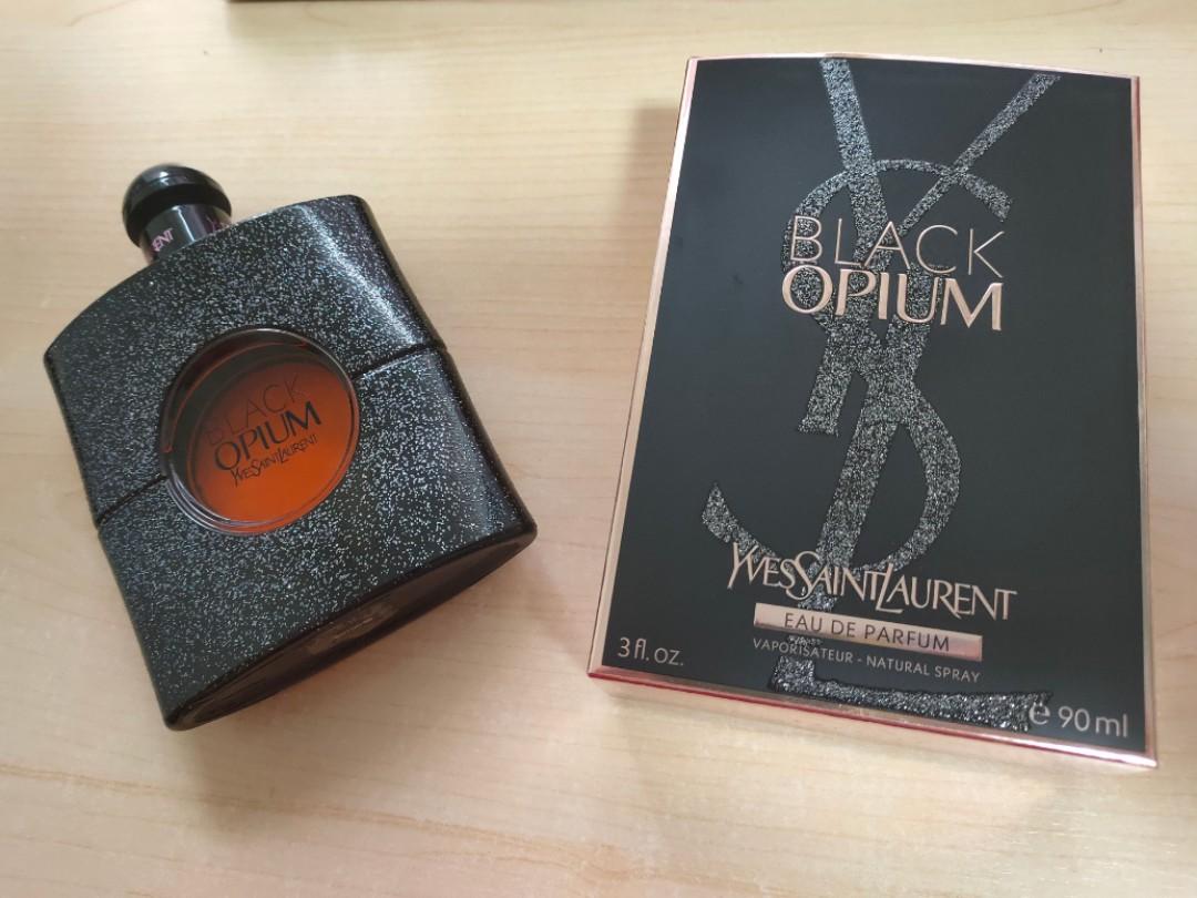 Black Opium EDP 90ML (with box), Beauty & Personal Care, Fragrance ...