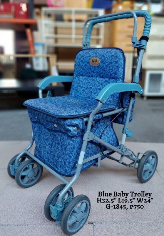 Blue Baby Stroller, Babies & Kids, Going Out, Strollers on Carousell