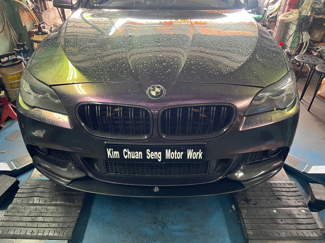 BMW F10 M PERFORMANCE CARBON FIBER FRONT LIP, Car Accessories ...