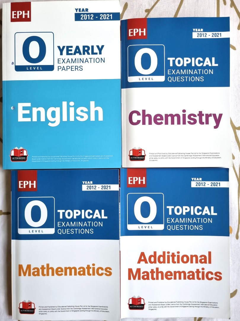 BN O Level TYS Topical/Yearly, Hobbies & Toys, Books & Magazines ...