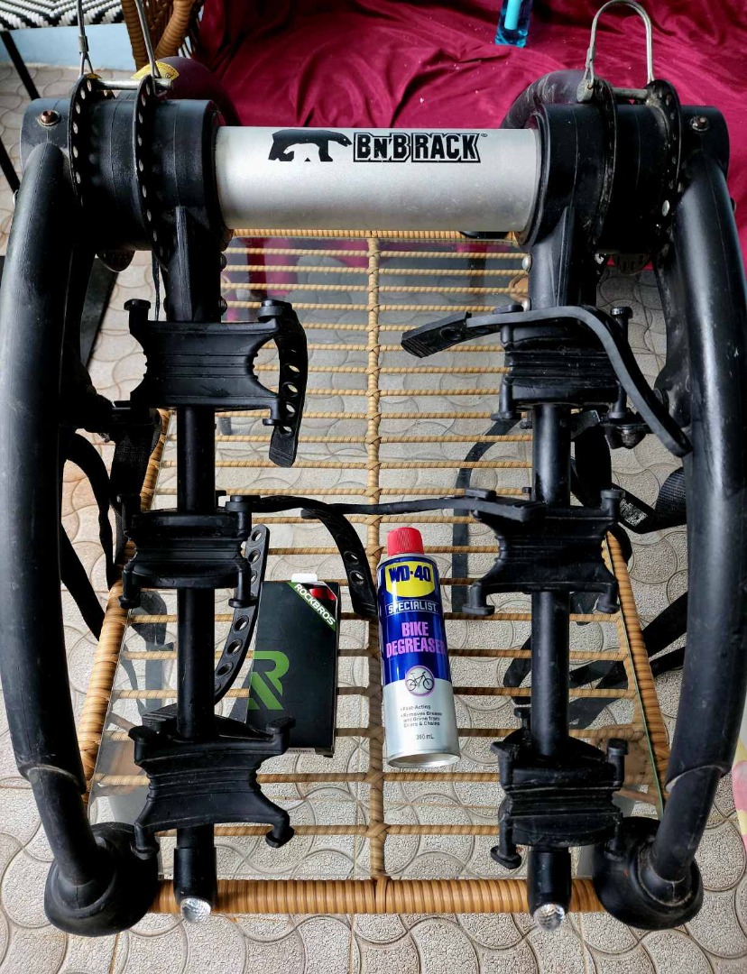 BNB Bike Carrier / Rack for Sedan Rear Mount with freebies, Sports ...