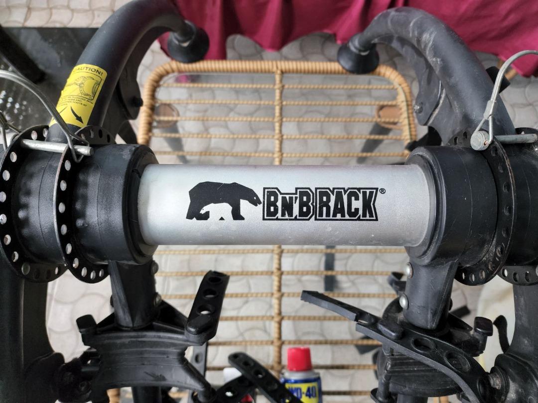 BNB Bike Carrier / Rack for Sedan Rear Mount with freebies, Sports ...