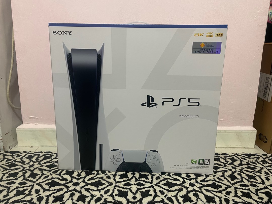 BNIB PLAYSTATION 5 DISC VERSION, Video Gaming, Video Game Consoles, PlayStation on Carousell