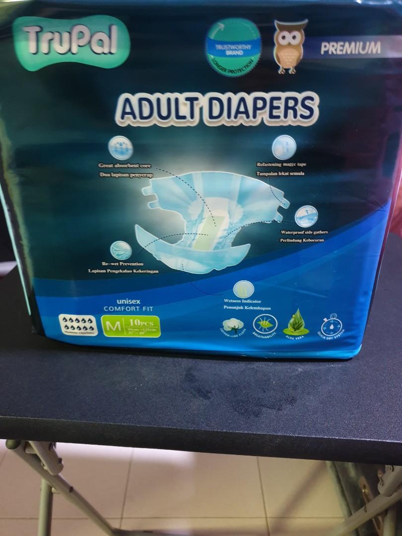 Brand new Trupal adult diaper premium medium size, Health & Nutrition ...