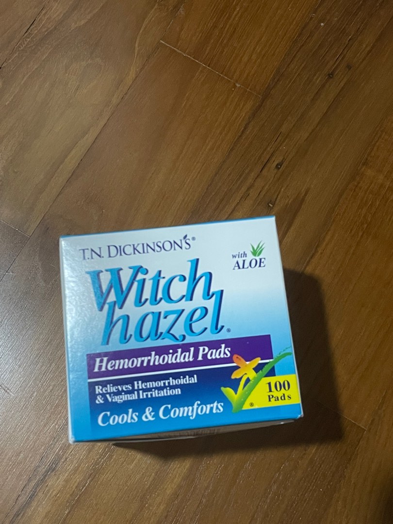 witch hazel pads 100 pieces, Beauty & Personal Care, Sanitary Hygiene ...